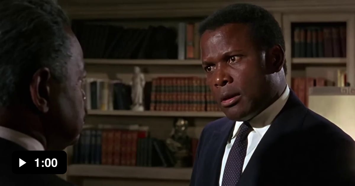 Sidney Poitier's extremely intense acting 🤯 - 9GAG