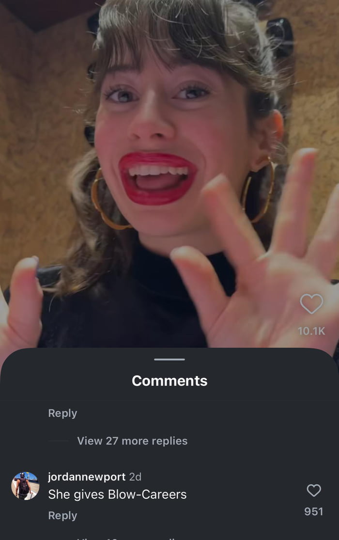 Lots of great comments on this gal’s videos but this one really got me. - 9GAG