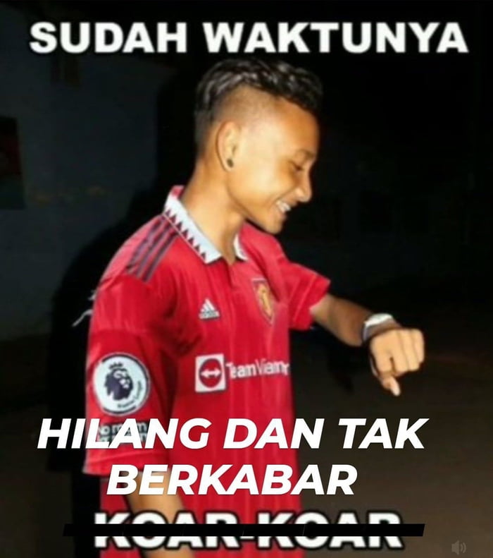 Tim ini pantasnya ganti nama jadi Meme United - 9GAG
