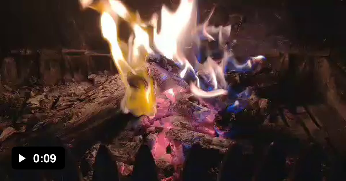 Here a bonfire to rest in this infinite scrolling. Take care. - 9GAG