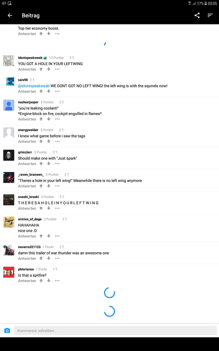 Got three loading circles in comments. I think 9gag doesn't like me anymore - 9GAG