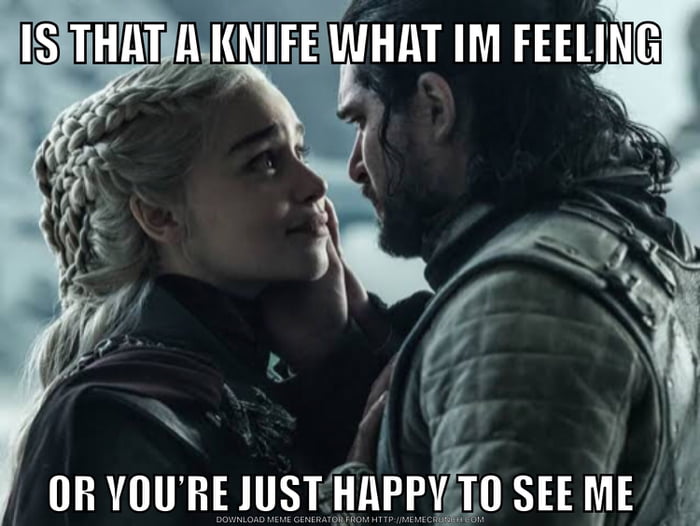 Stop poking me Jon - 9GAG