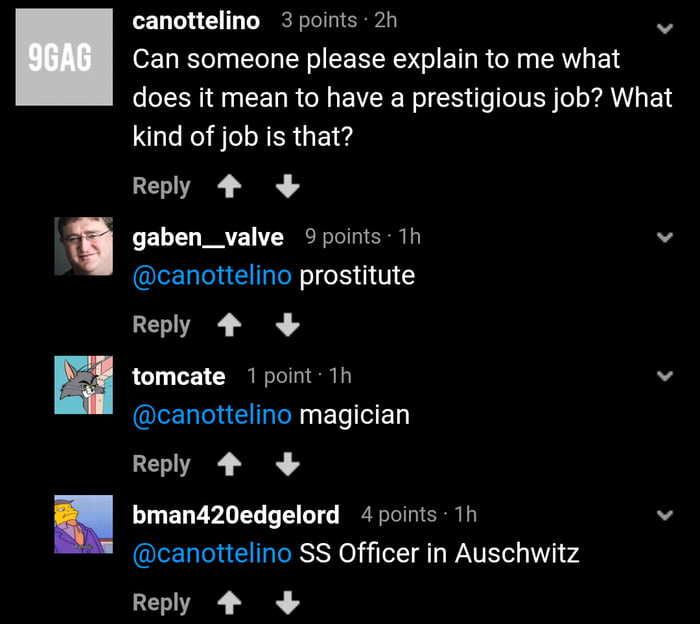 Comments > posts - 9GAG