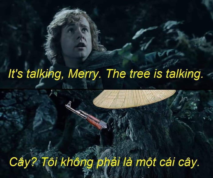 When the trees start to talk Vietnamese - 9GAG