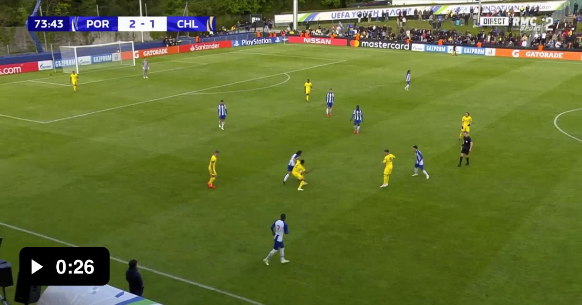 FC Porto U19 -1 Chelsea U19 - Afonso Sousa 75' - 9GAG