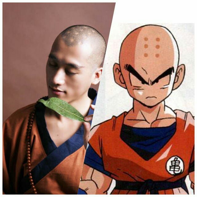 What Krillin Would Look Like Irl Xd Maybe Thats How He Looks Like To