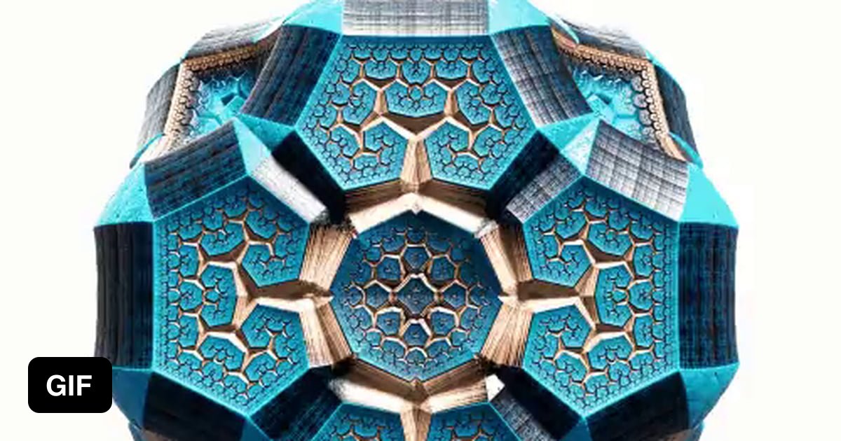 Fractal Morphing Cube - 9GAG