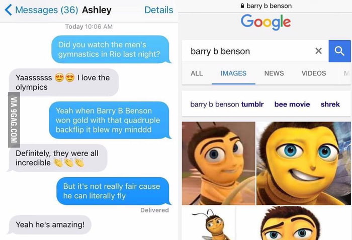 Barry B Benson, everyone - 9GAG