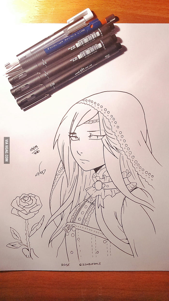 My last drawing. What do you think of it ? - 9GAG
