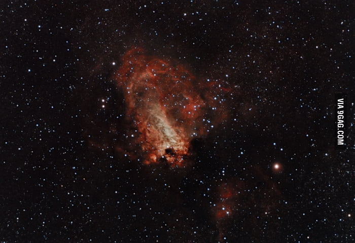M17 The Omega Nebula, taken by me - 9GAG