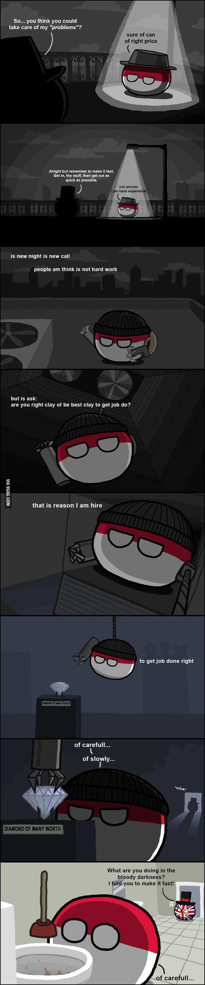 Poor PolandBall! - 9GAG