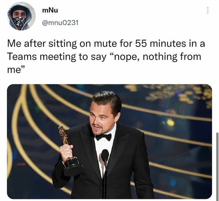 I have to jump onto another call thanks : ) - 9GAG