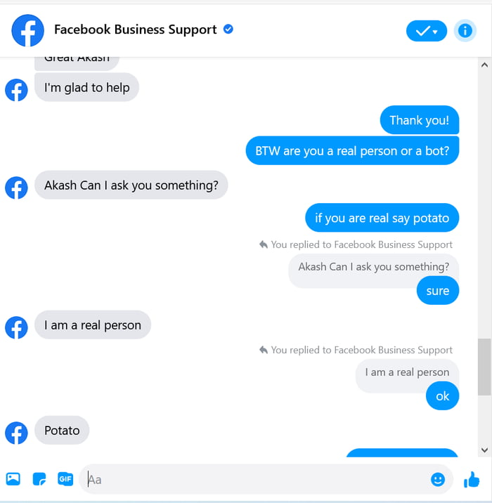 Bots dont say potato! - 9GAG