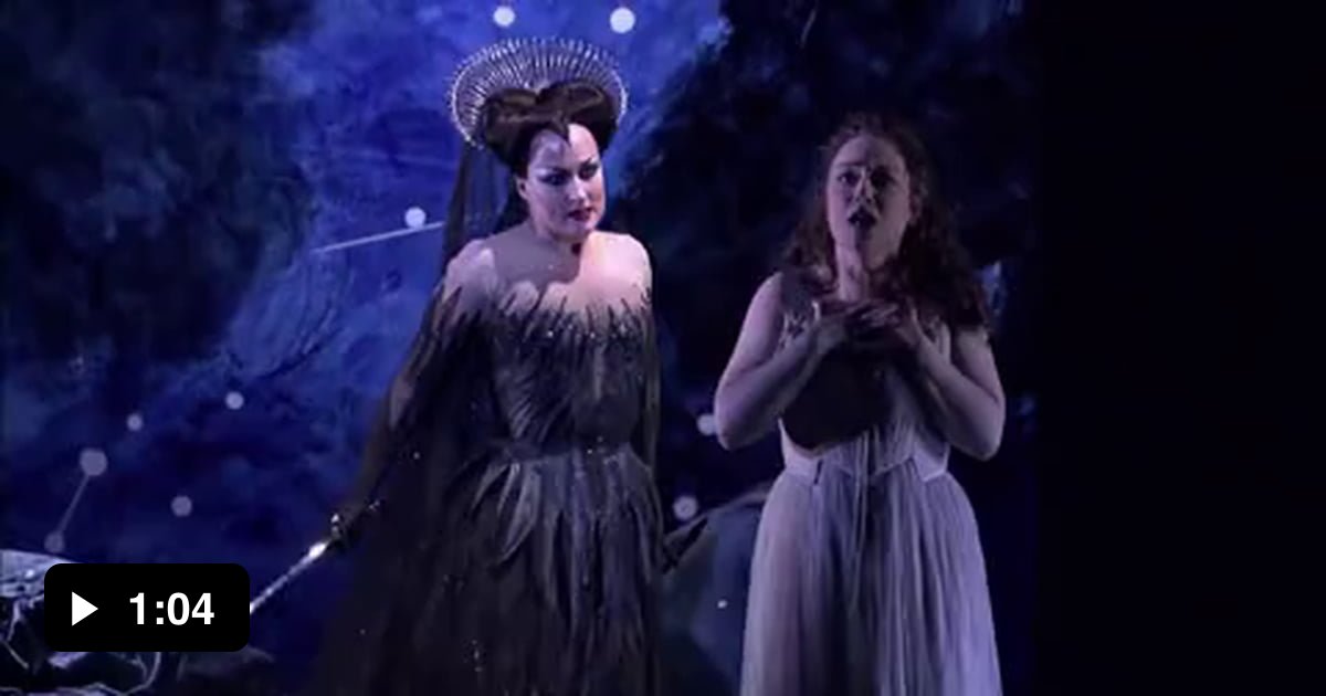 The most popular aria in opera, Queen of the Night aria from The Magic ...