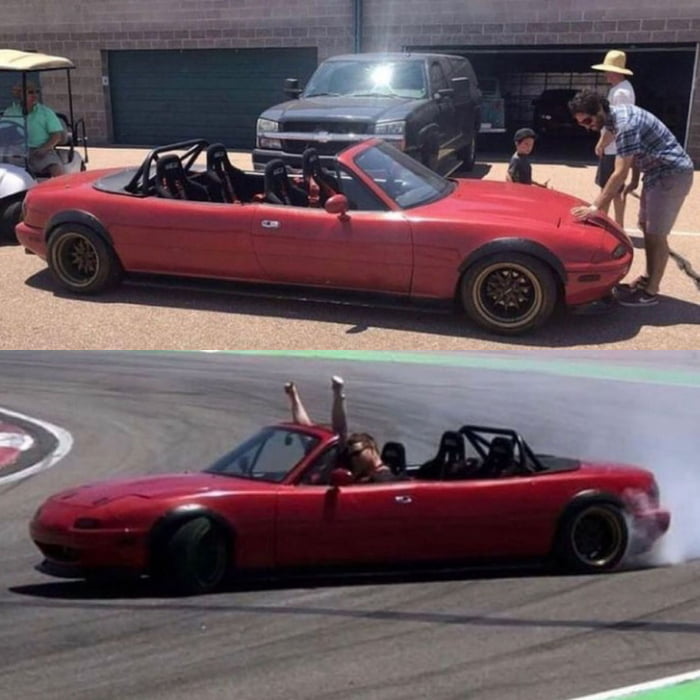 4 seater miata - 9GAG