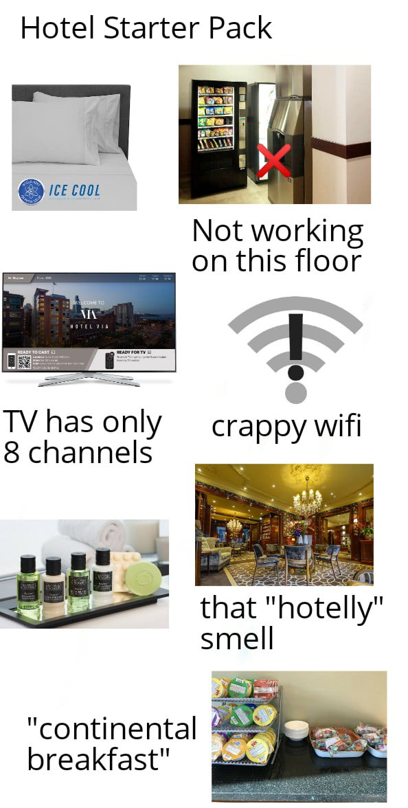 Hotel Starter Pack - 9GAG