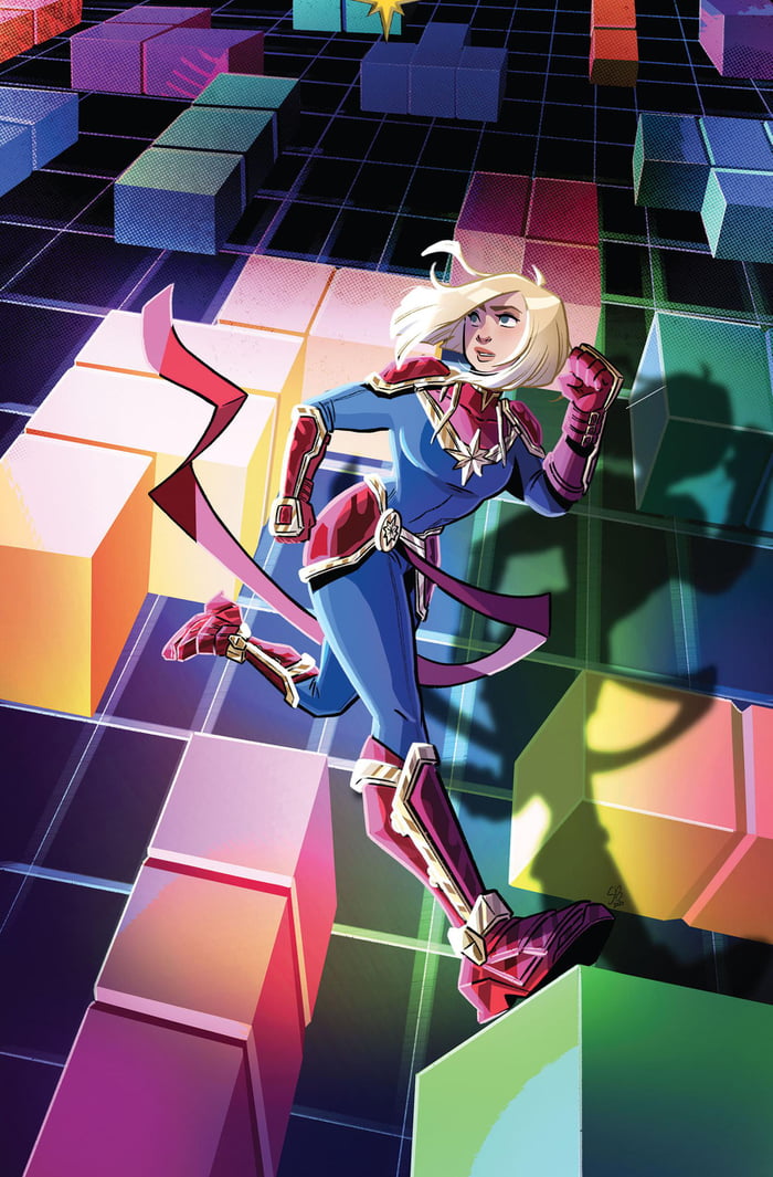 Sweeney Boo cover art for Marvel Action Captain Marvel #5 (2021) - 9GAG