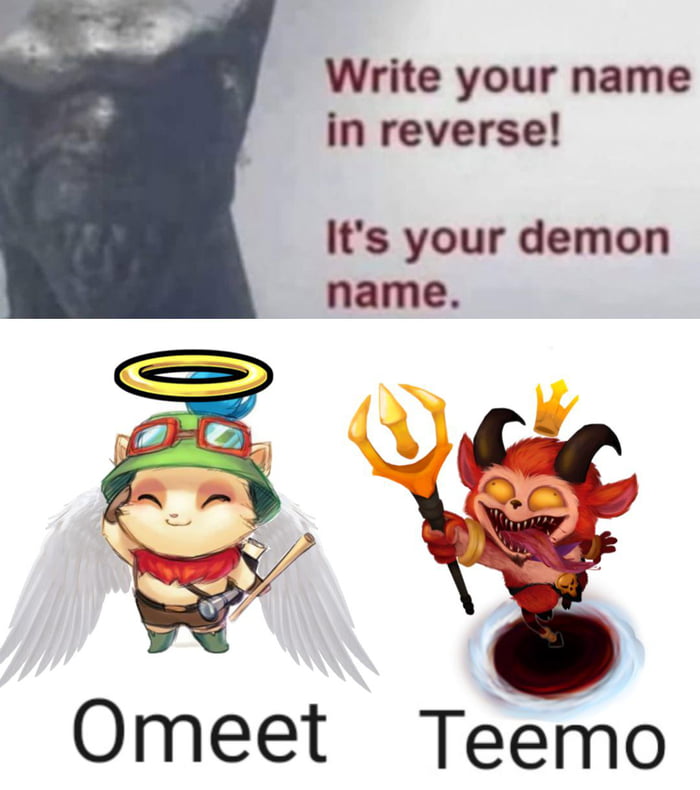 No way. Angle Teemo - 9GAG