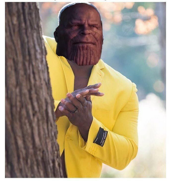 Thanos staring at lil uzi vert - 9GAG