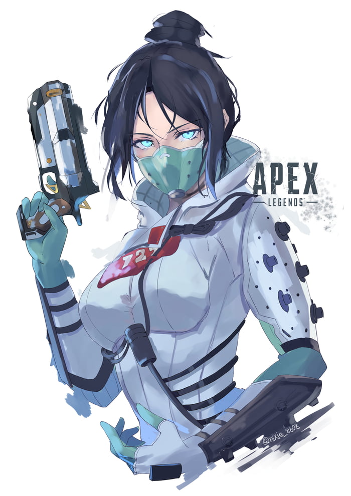 Wraith by artist @nixie_8808 - 9GAG