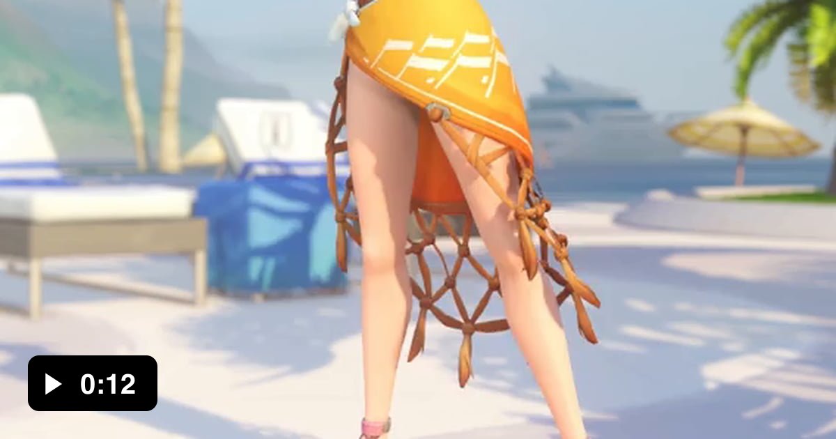 Ashe's hips don't lie in her new Summer Games 2021 Poolside Skin. - 9GAG