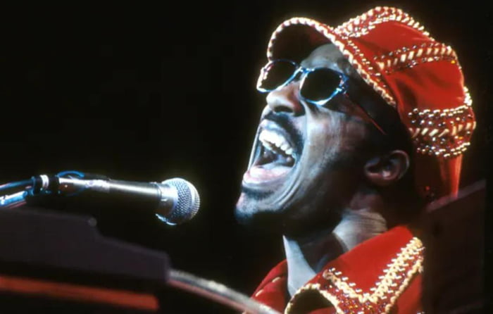 Musical Genius Stevie Wonder - 1970's - 9GAG