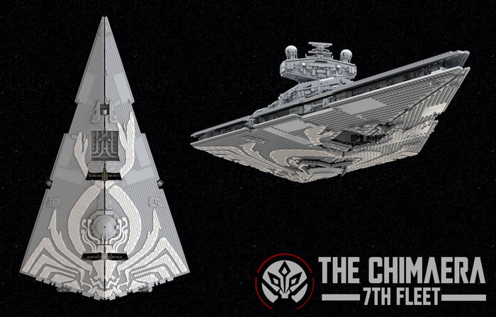 Lego UCS Chimaera, commanded by Grand Admiral Thrawn. - 9GAG