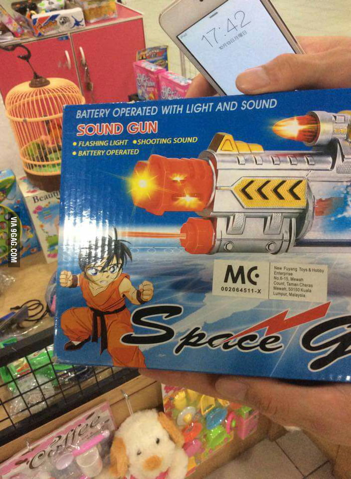 Goku and conan? fusion?! - 9GAG