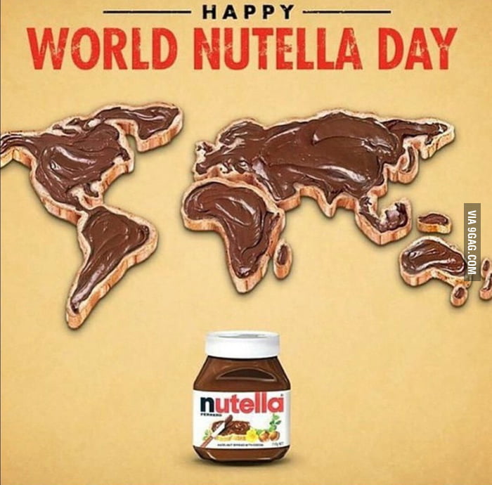 Happy Nutella day everyone! - 9GAG