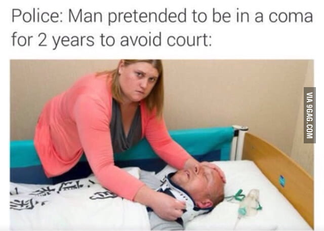 Once you commit to something, you commit. - 9GAG