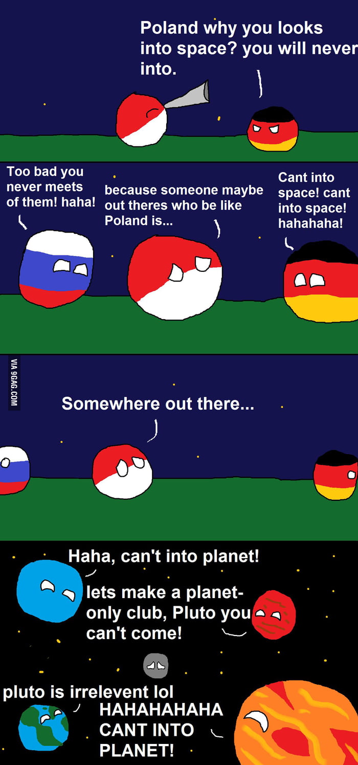 Pluto cannot into planet - 9GAG