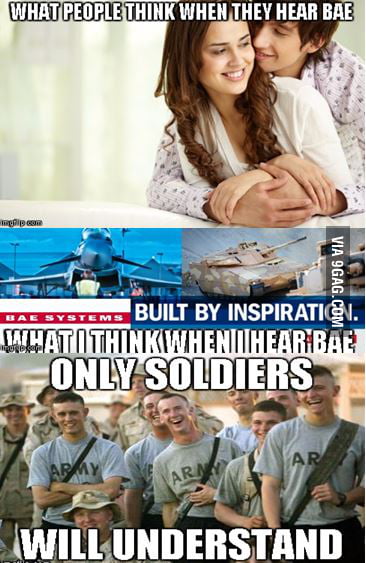 BAE systems, Be nice guys my first meme PS sorry no Potato - 9GAG