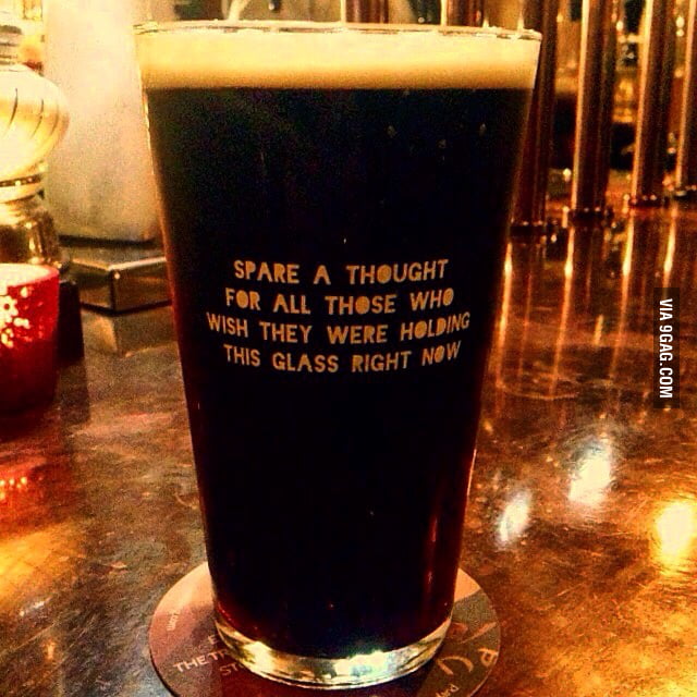 A truely great pint of craft beer. And yes, it was worthy of that pint ...