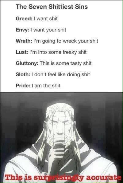 The seven shittiest sins - 9GAG