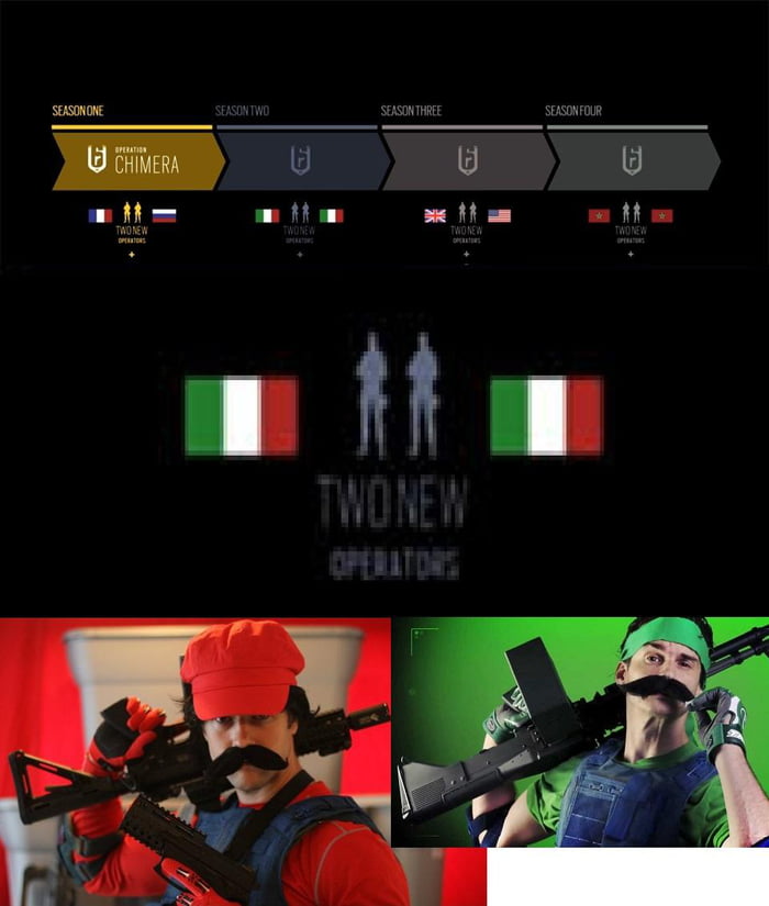 Rainbow Six: Siege Year 3 LEAKED new operators - 9GAG