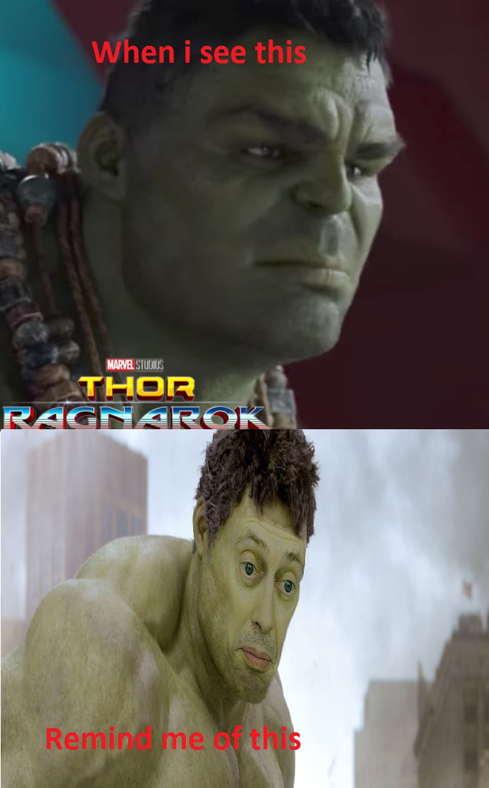 Hulk is not supposed to be calm imo - 9GAG