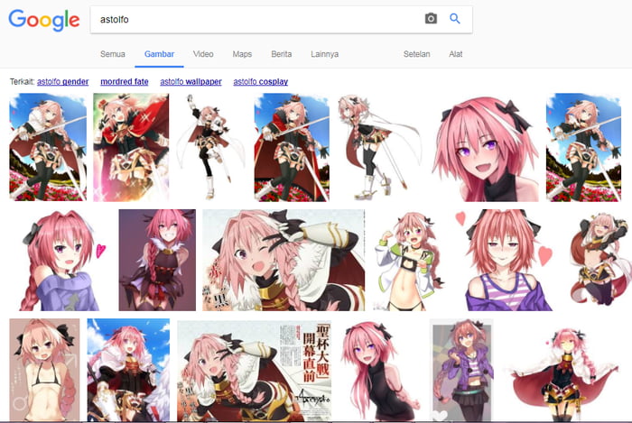 Google Astolfo, not disappoint - 9GAG