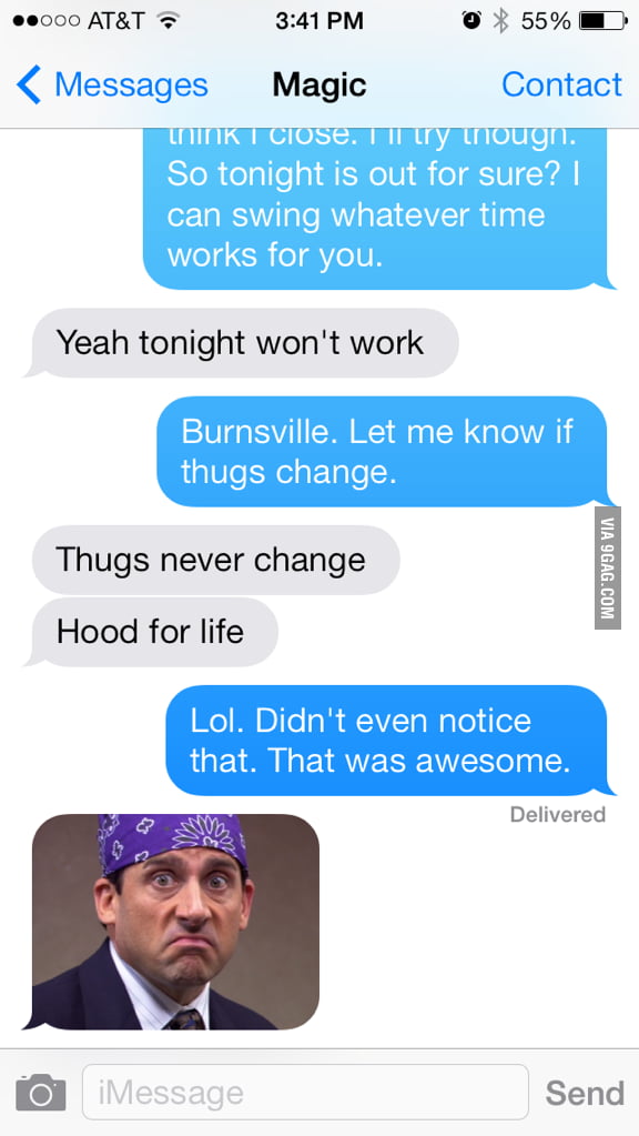 One Gangsta Autocorrect - 9GAG