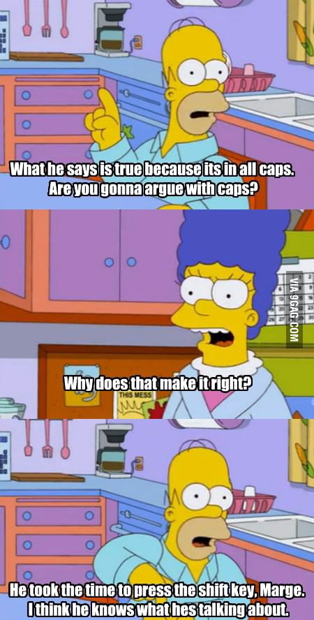 Homer on the internet - 9GAG