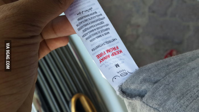 Ohh shitt I thought it was fire resistant - 9GAG