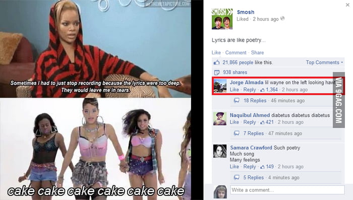 Lil Wayne lookin hawt - 9GAG