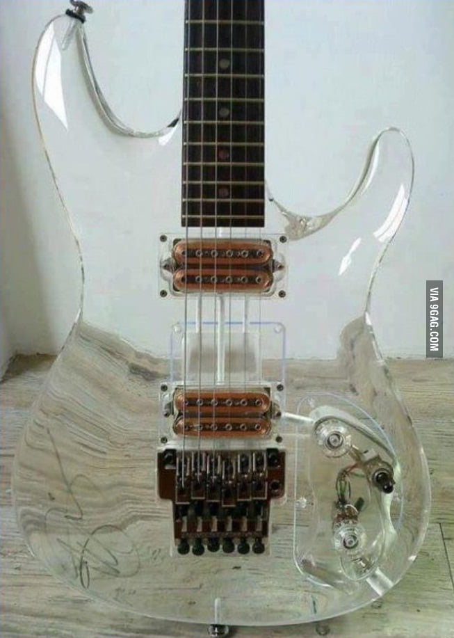 Acrylic Guitar - 9GAG