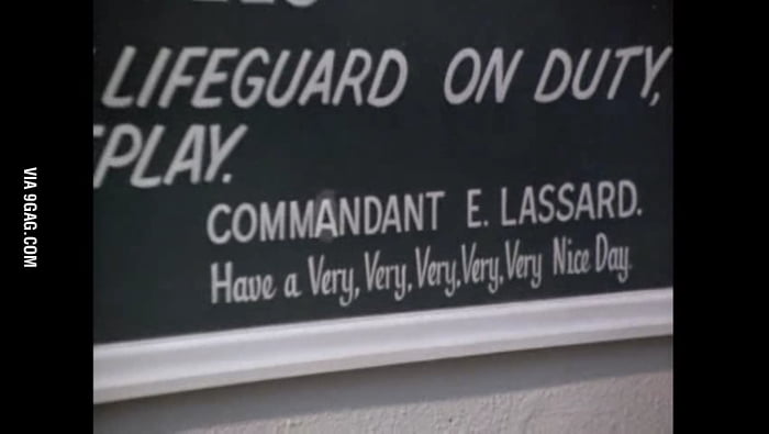 Thank you commandant Lassard - 9GAG