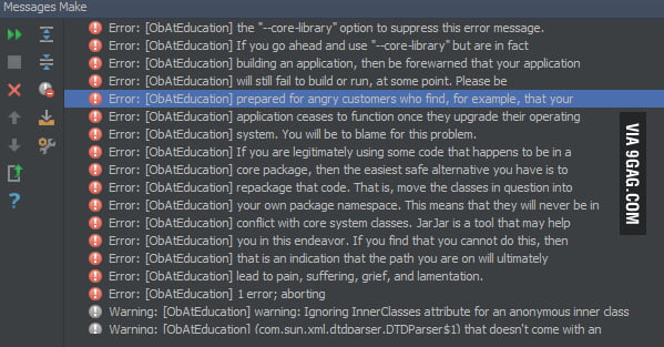 Just a normal day programming Android when suddenly - 9GAG