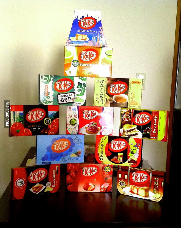 Kitkat tower... Japan is amazing! - 9GAG