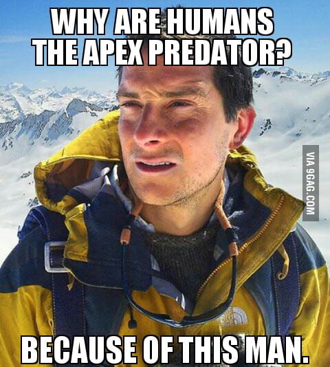 Manliest man ever. - 9GAG