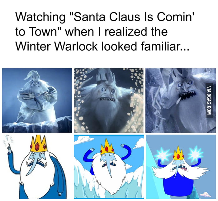 Ice King is the Winter Warlock? - 9GAG