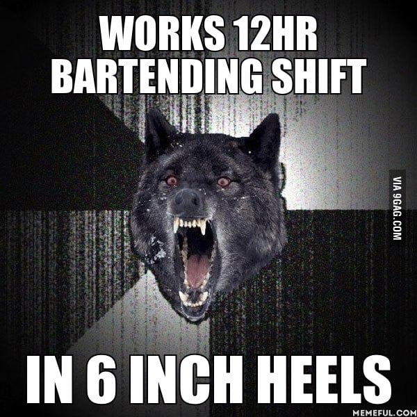 All the ladies will understand the insanity of this she-wolf - 9GAG