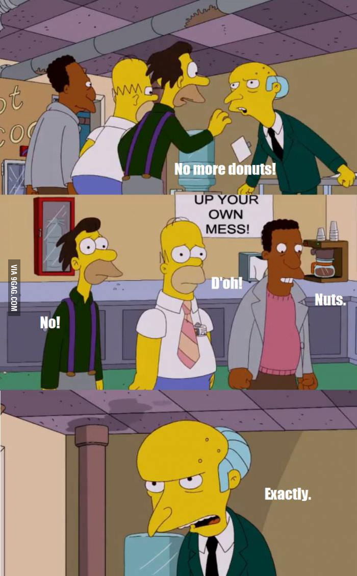 One of my favorite Simpsons moments - 9GAG