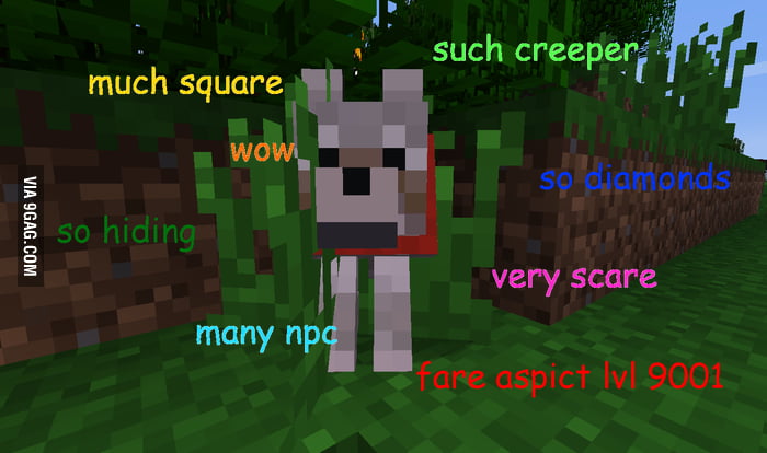 Minecraft Doge - 9GAG